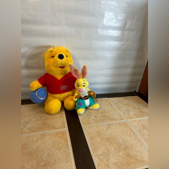 Disney | Toys | Yippeeyay Rabbit And Winnie The Pooh Stuffed Plush Toy ...